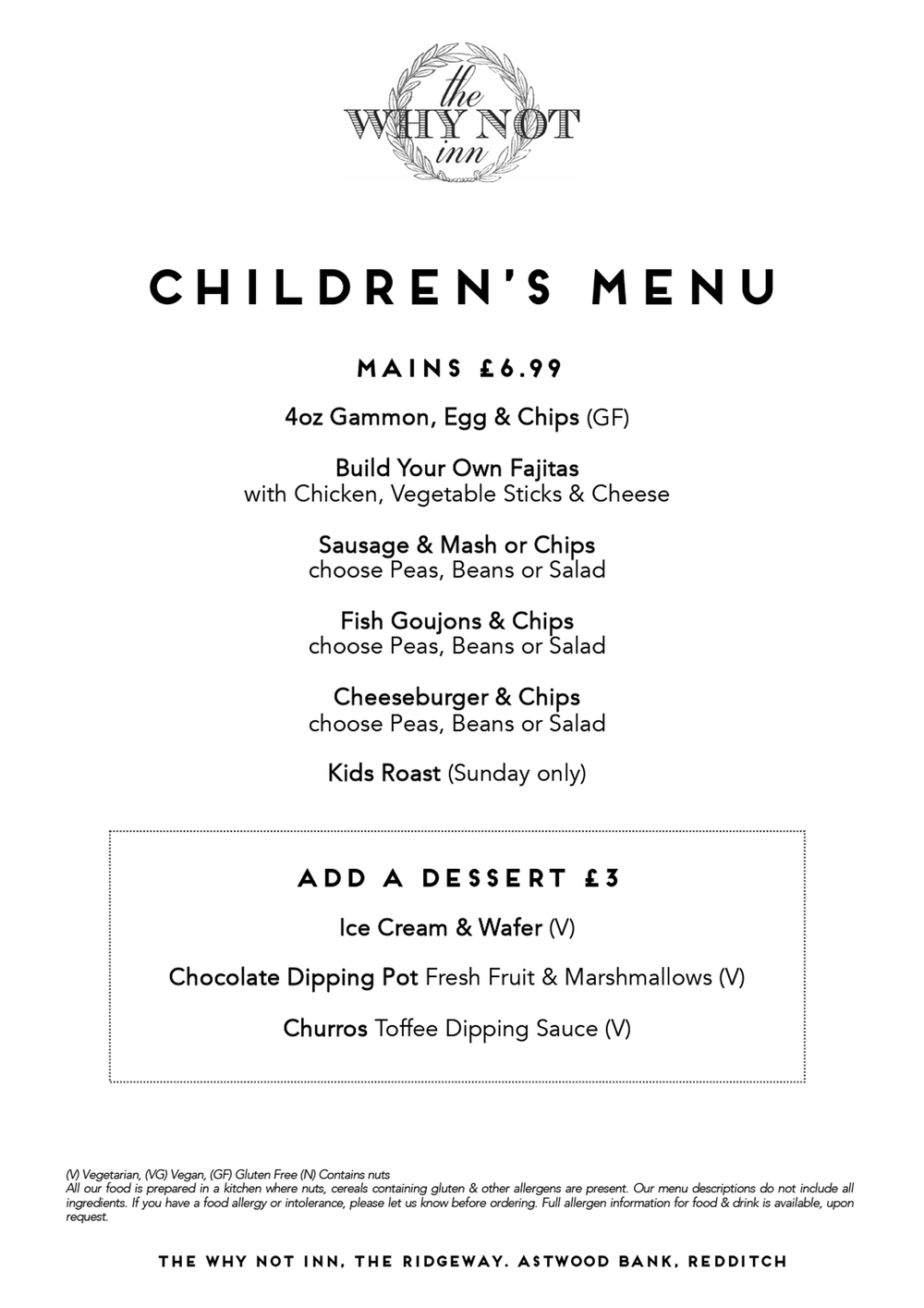 The Why Not Inn, Redditch