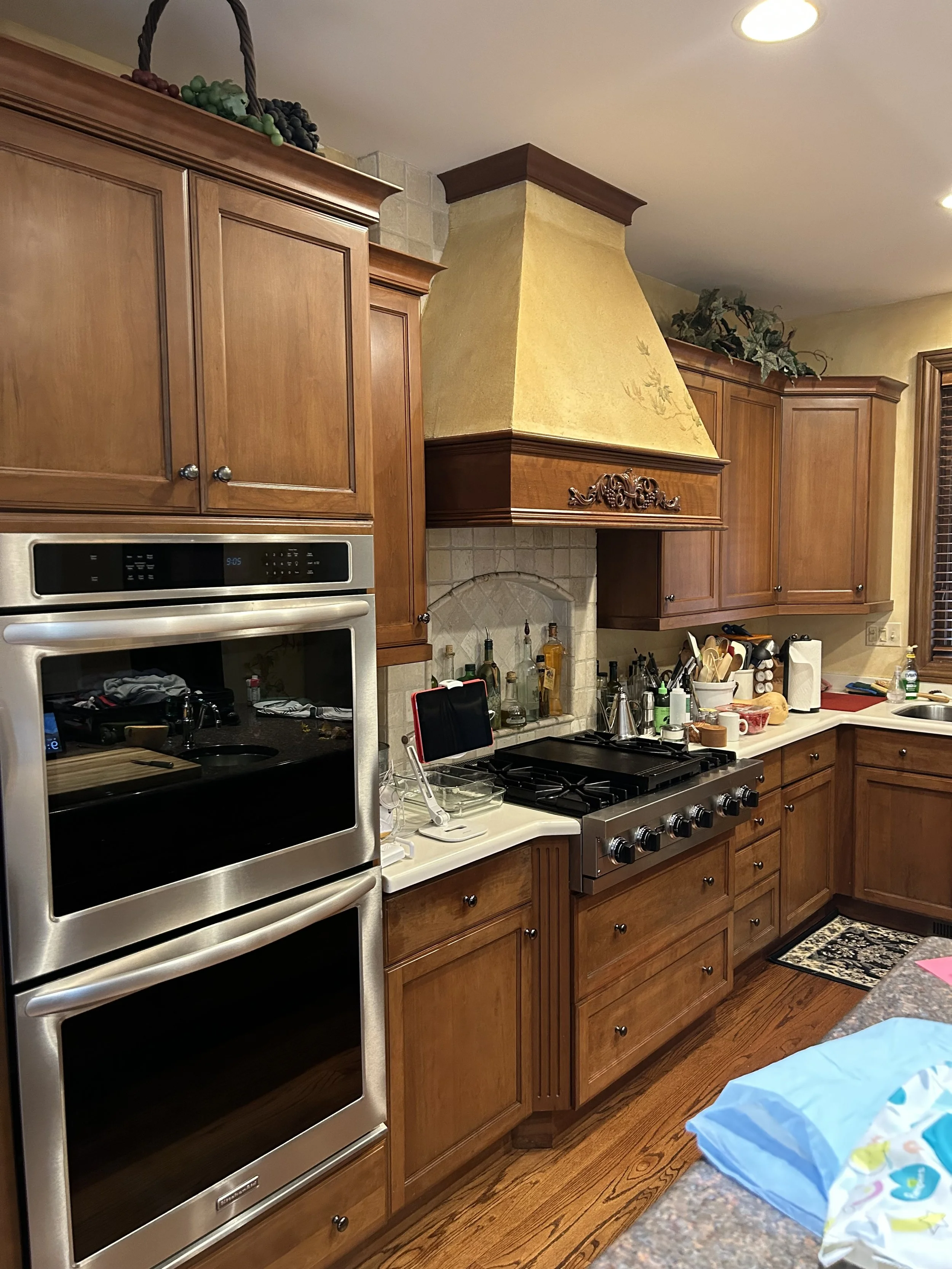 ArmorWood Refinishing — Our Work- Kitchen Cabinet Refacing, Refinishing ...