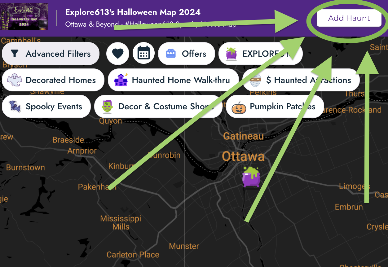 Explore 613’s Halloween Map 2024: Ottawa’s Ultimate Guide to Haunted ...