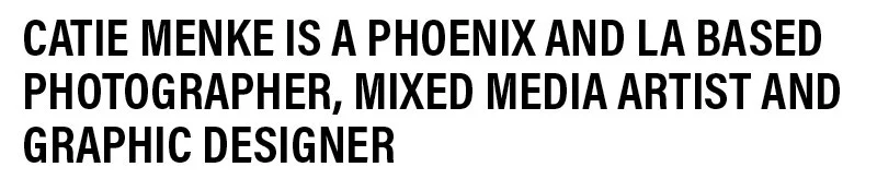 About — Catie Menke