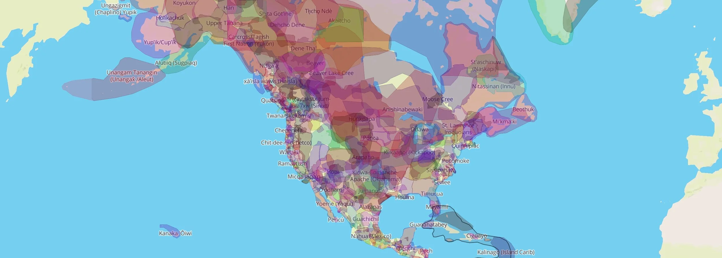 Native Land Map — YOU ARE HERE