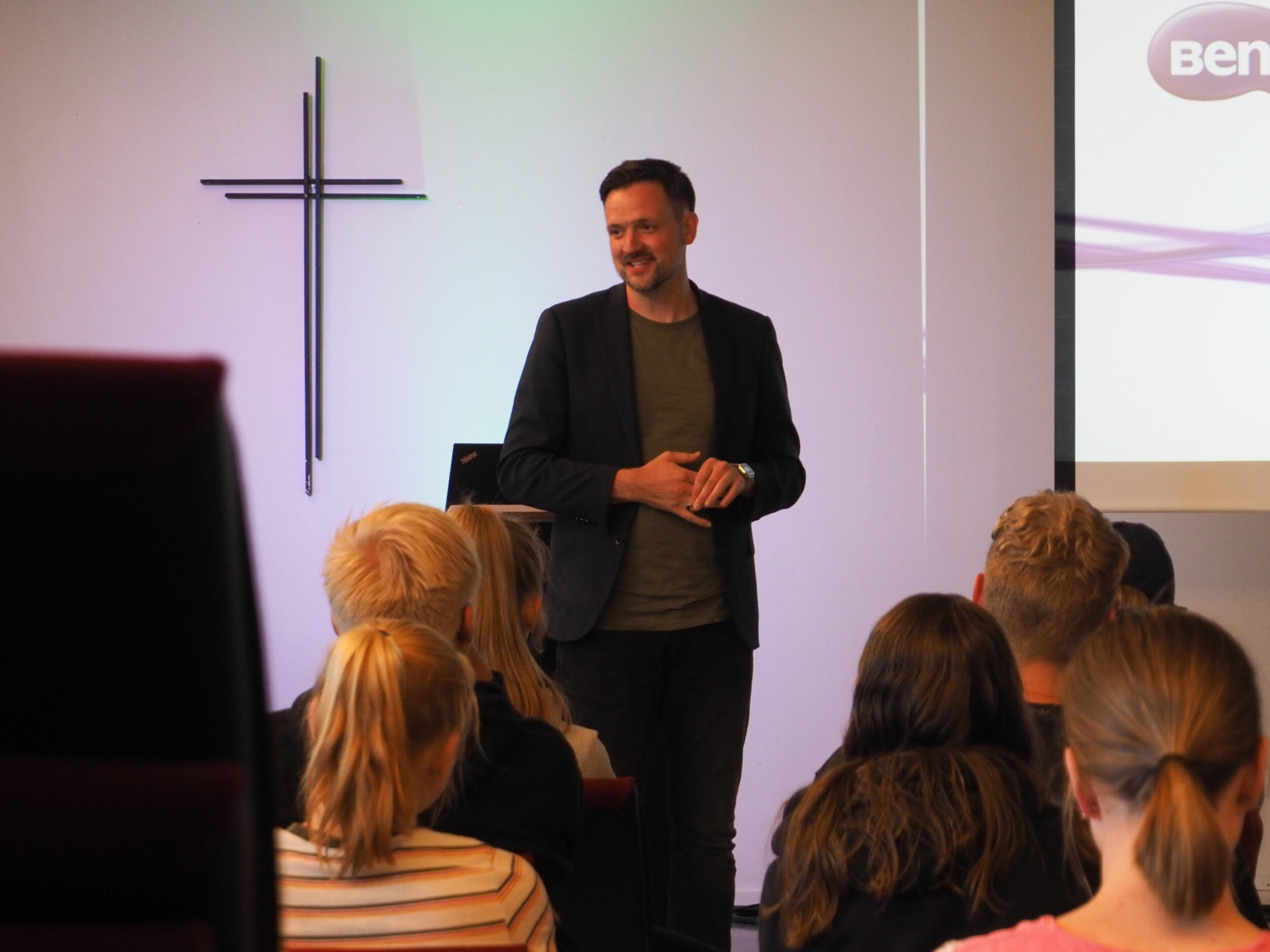 Ulstein: Det er ungdommane som gir håp — Sygna vgs