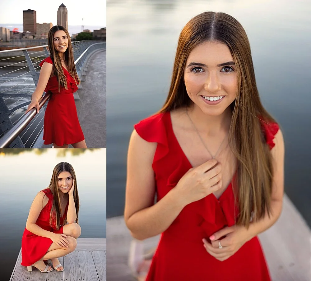 ARIEL | FUN DOWNTOWN SENIOR PORTRAIT SESSION WITH A FEW SURPRISES ...