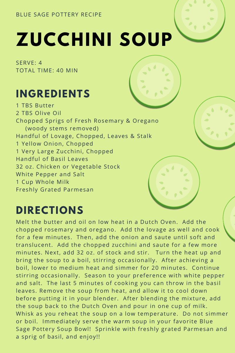 SUMMER SOUP | Blue Sage Pottery | Amarillo, Texas