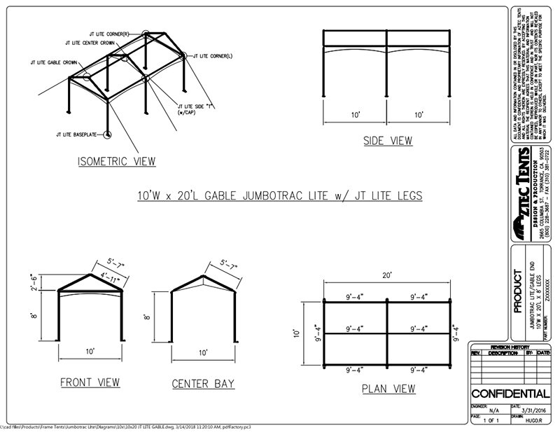 10x20 Complete Frame Tent | lupon.gov.ph