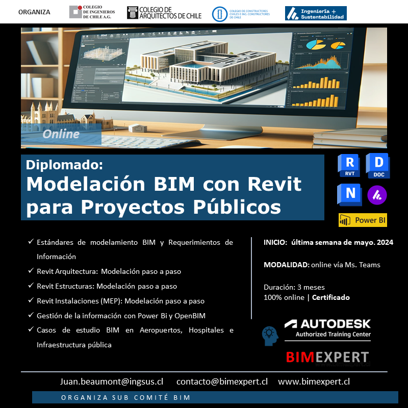 Diplomado en Modelación BIM con Revit para Proyectos Públicos — BIM Expert