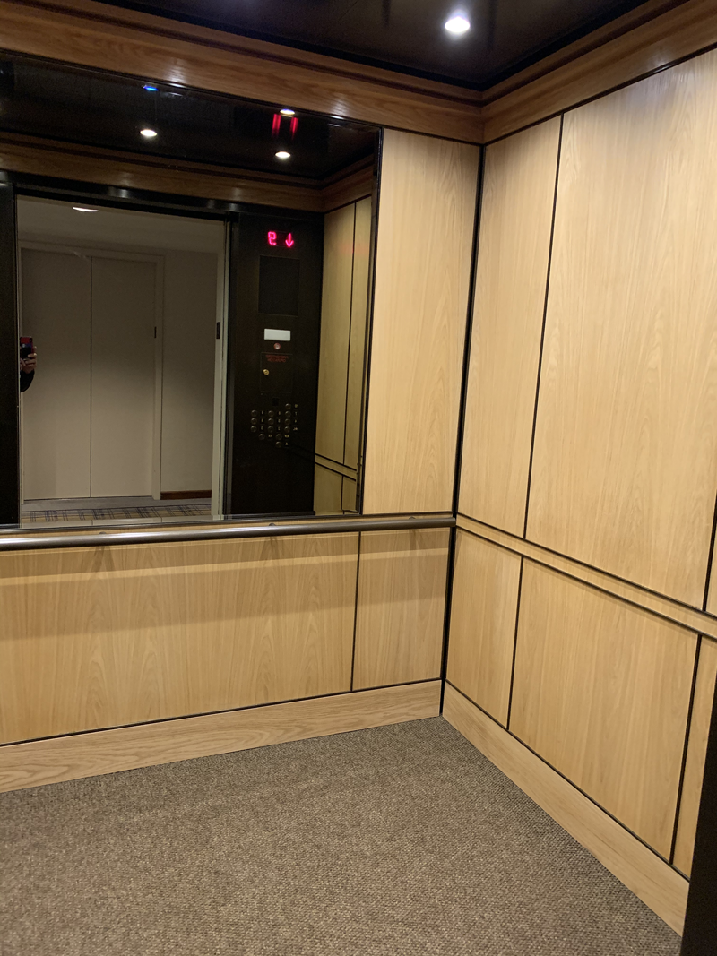 Hotel Elevator Interior Design