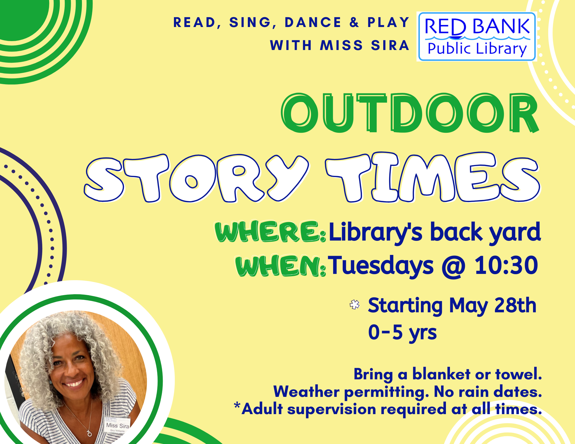 Early Literacy Activity Calendar — Red Bank Public Library
