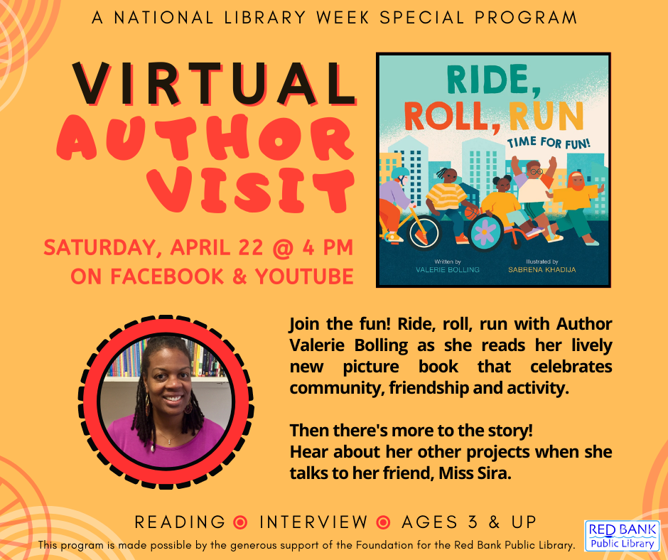 Author Visit Flyer