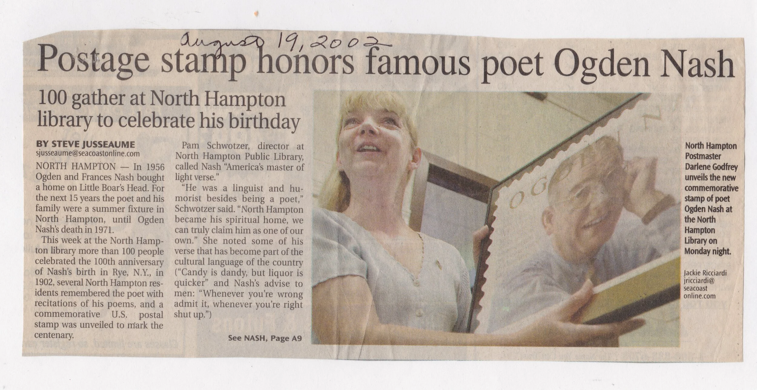 Friends of the Library 2000 - 2018 — North Hampton Historical Society