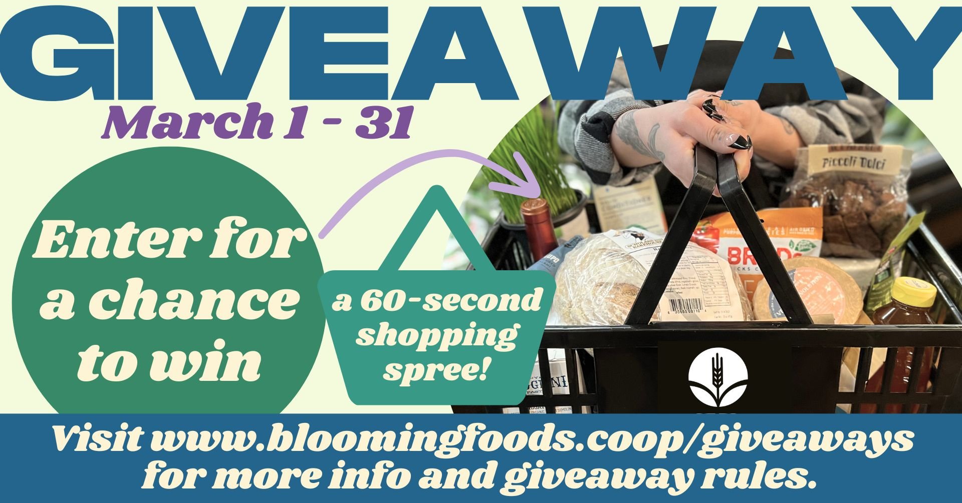 Giveaways — Bloomingfoods Co-op Market