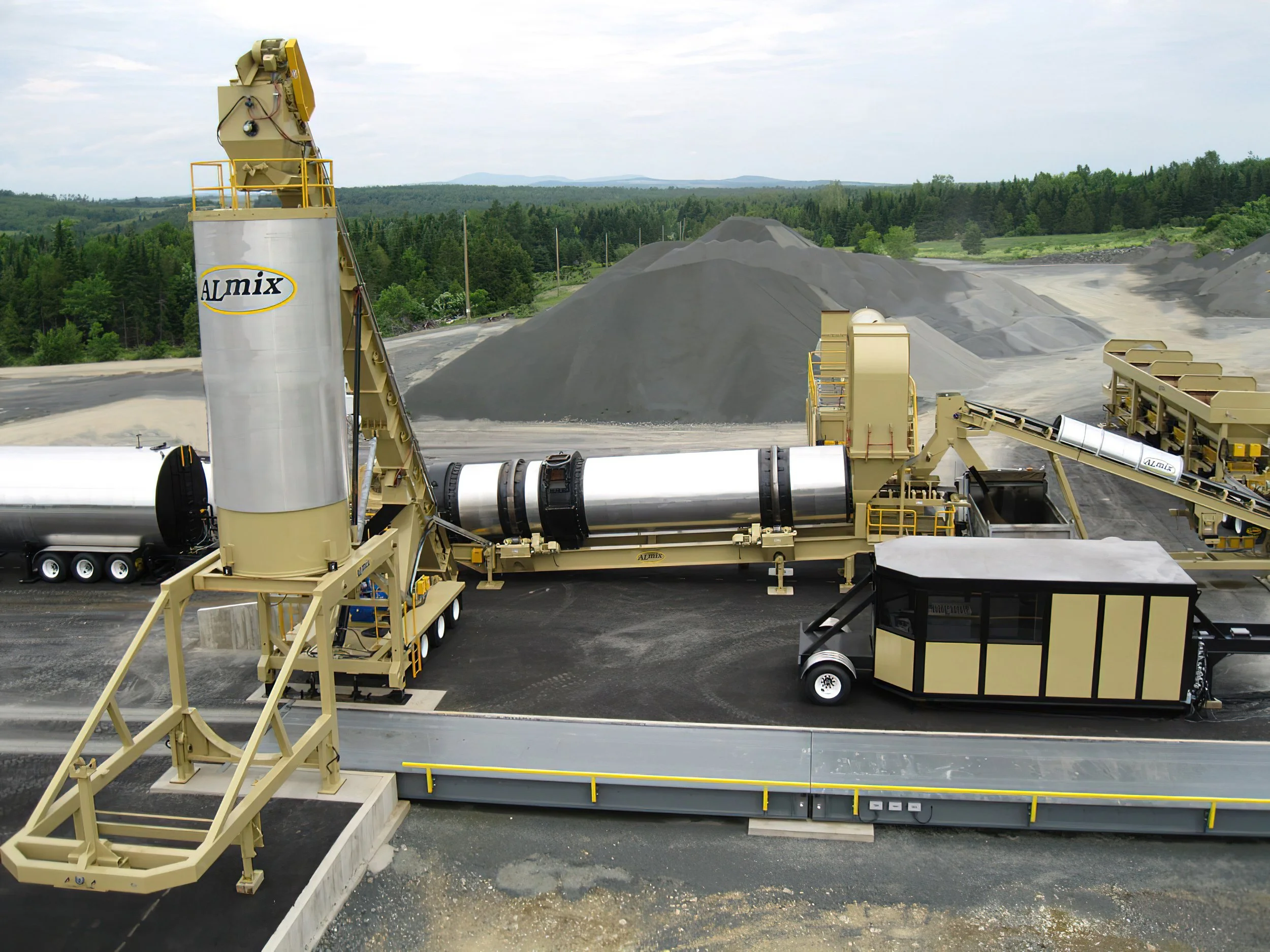 The UF Series of Asphalt Plants — ALmix - Asphalt Equipment Company