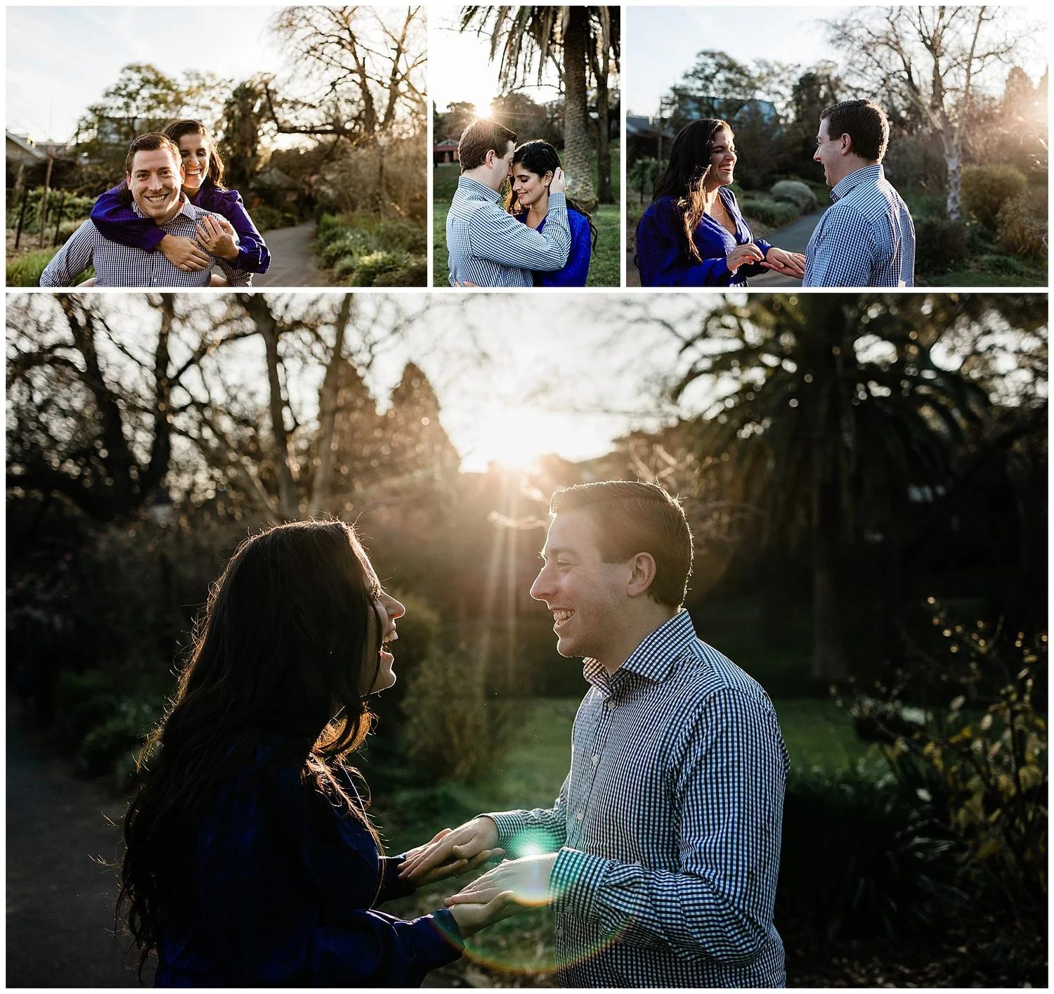 Canterbury Gardens Engagement Photography session