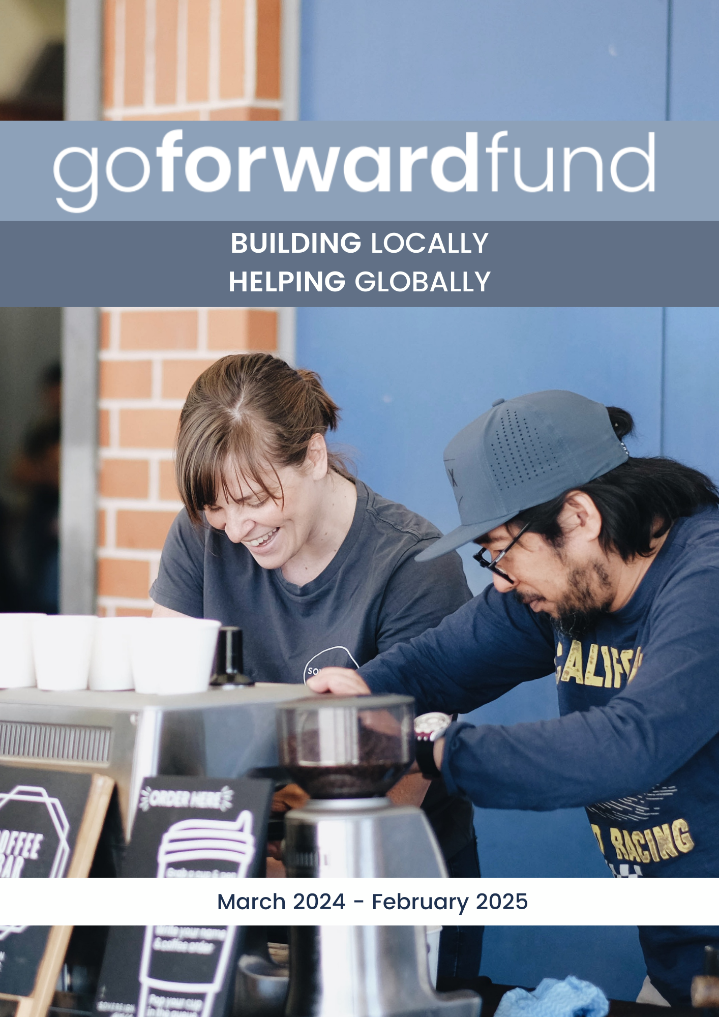 Go Forward Fund Collection Sunday — Sovereign Grace Church Parramatta
