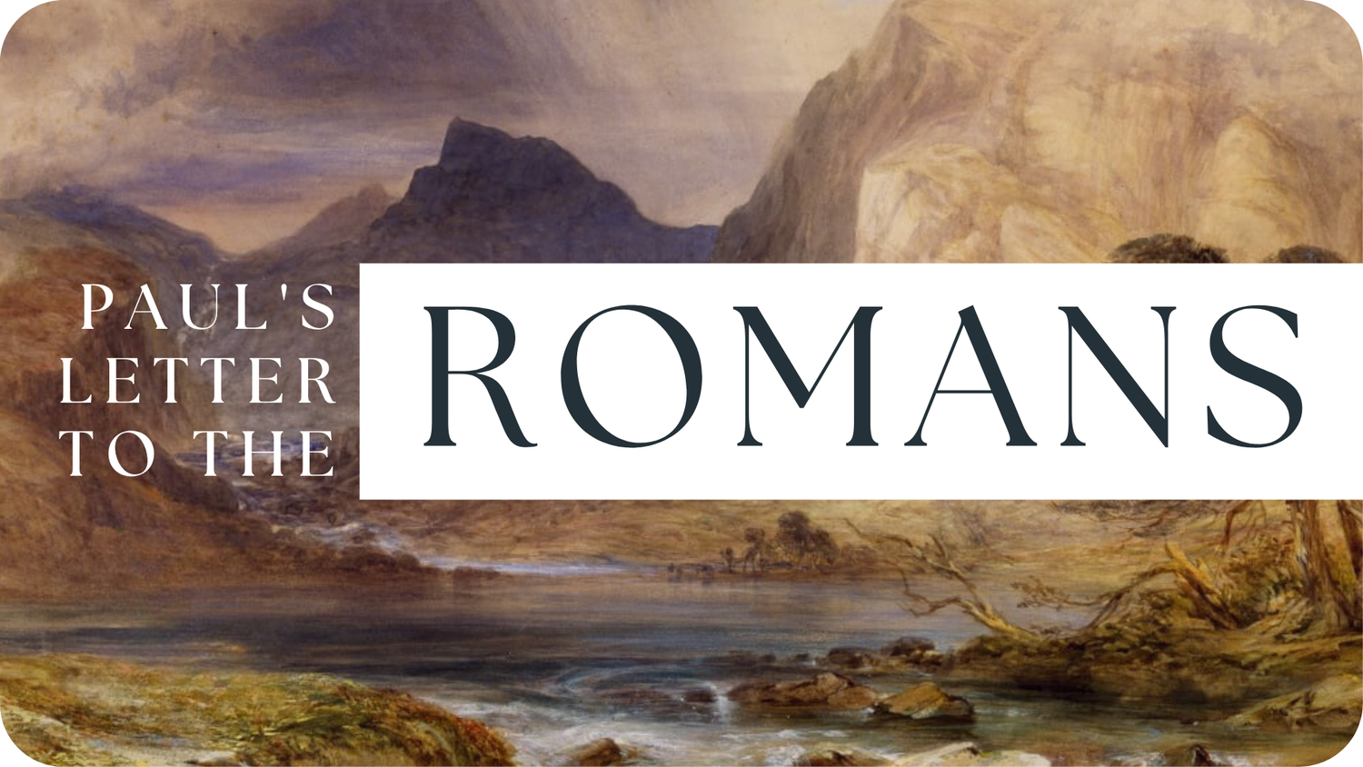 New Series Starting THIS WEEK - Paul's Letter To The Romans — Sovereign ...