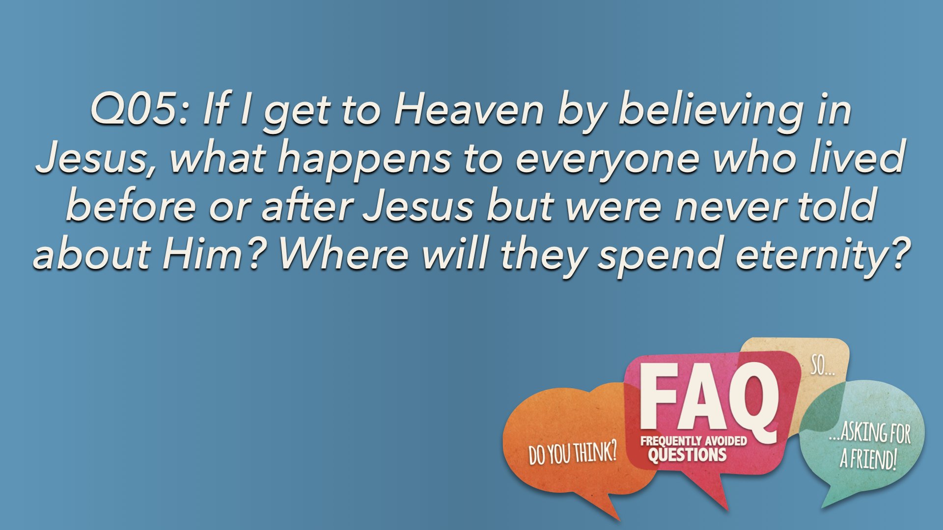 Sermons — Swan Lake Evangelical Free Church