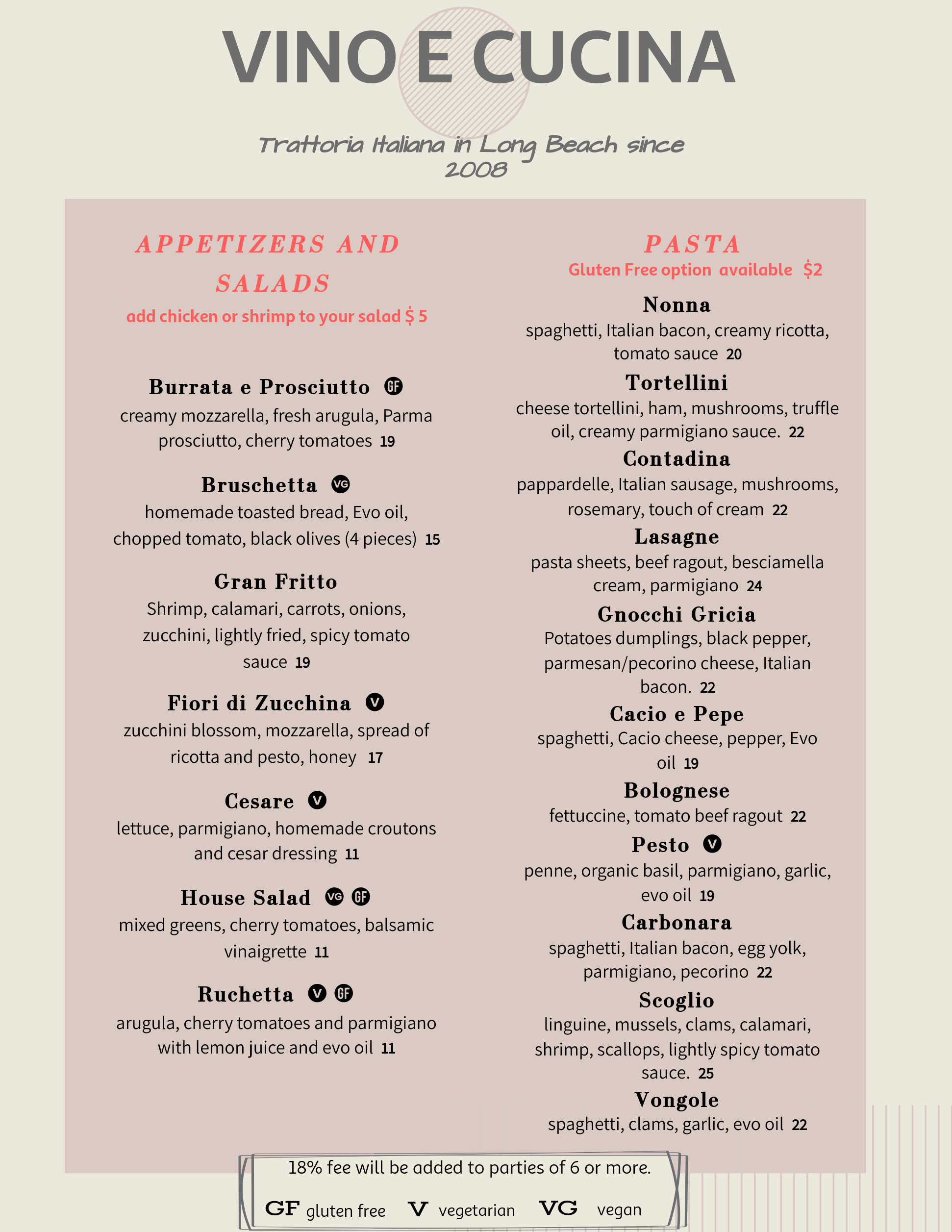 Eat — Vino e Cucina