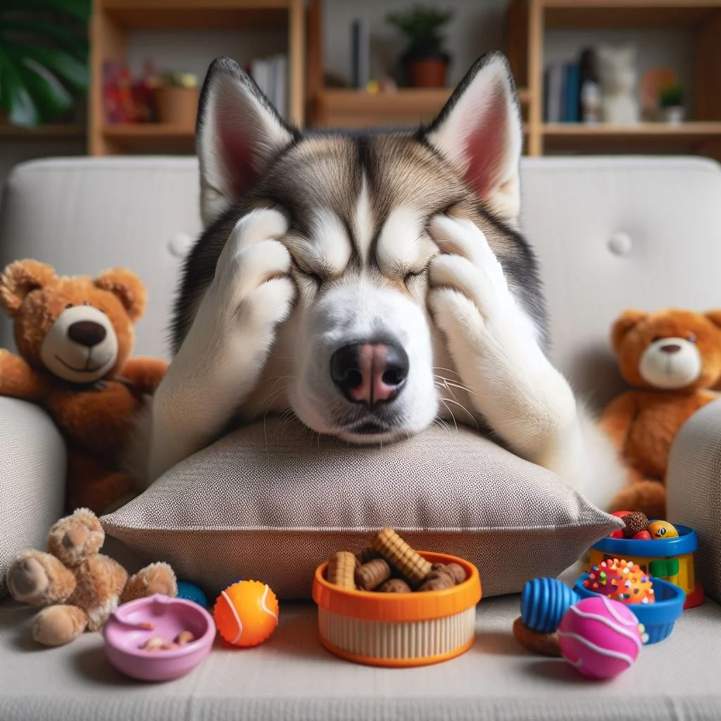 Is YOUR Husky Showing Signs of Stress? — Husky Haven of Florida