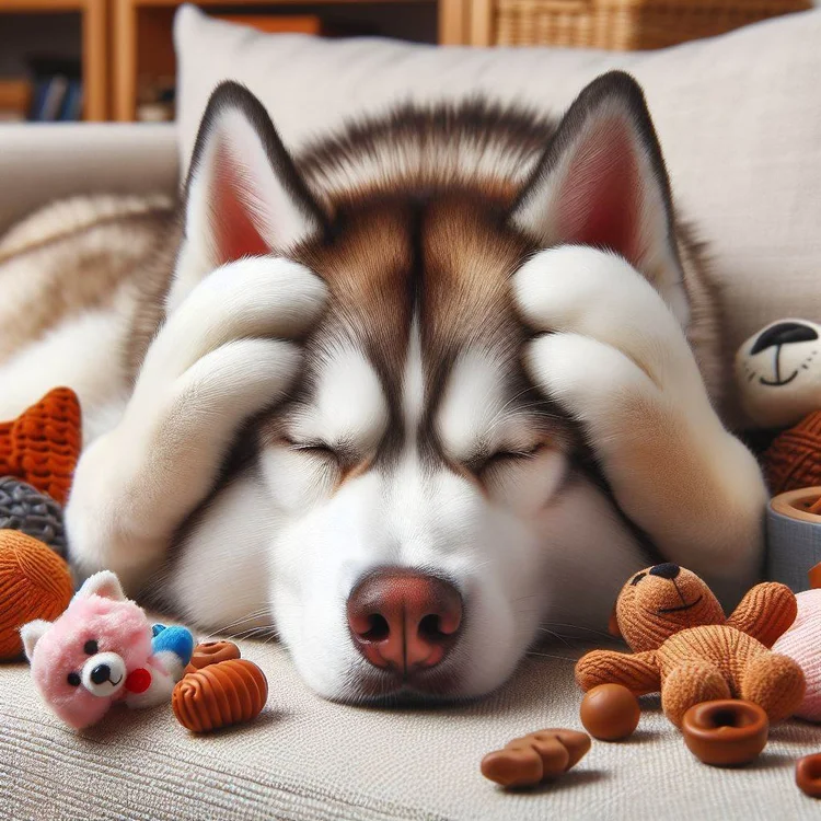 Is YOUR Husky Showing Signs of Stress? — Husky Haven of Florida