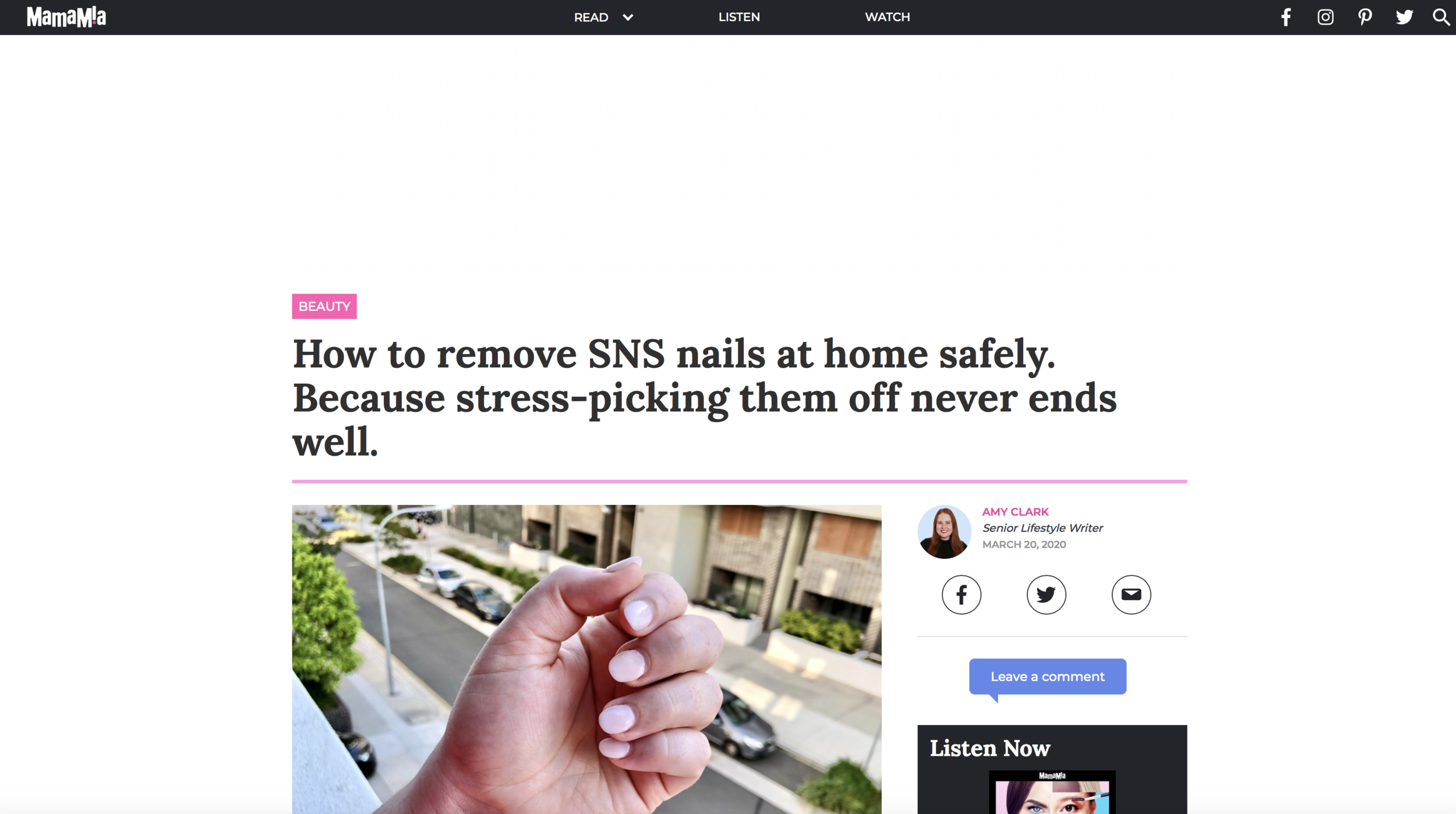 SNS Nails Australia COVID 19 Response Case Study — MVMNT
