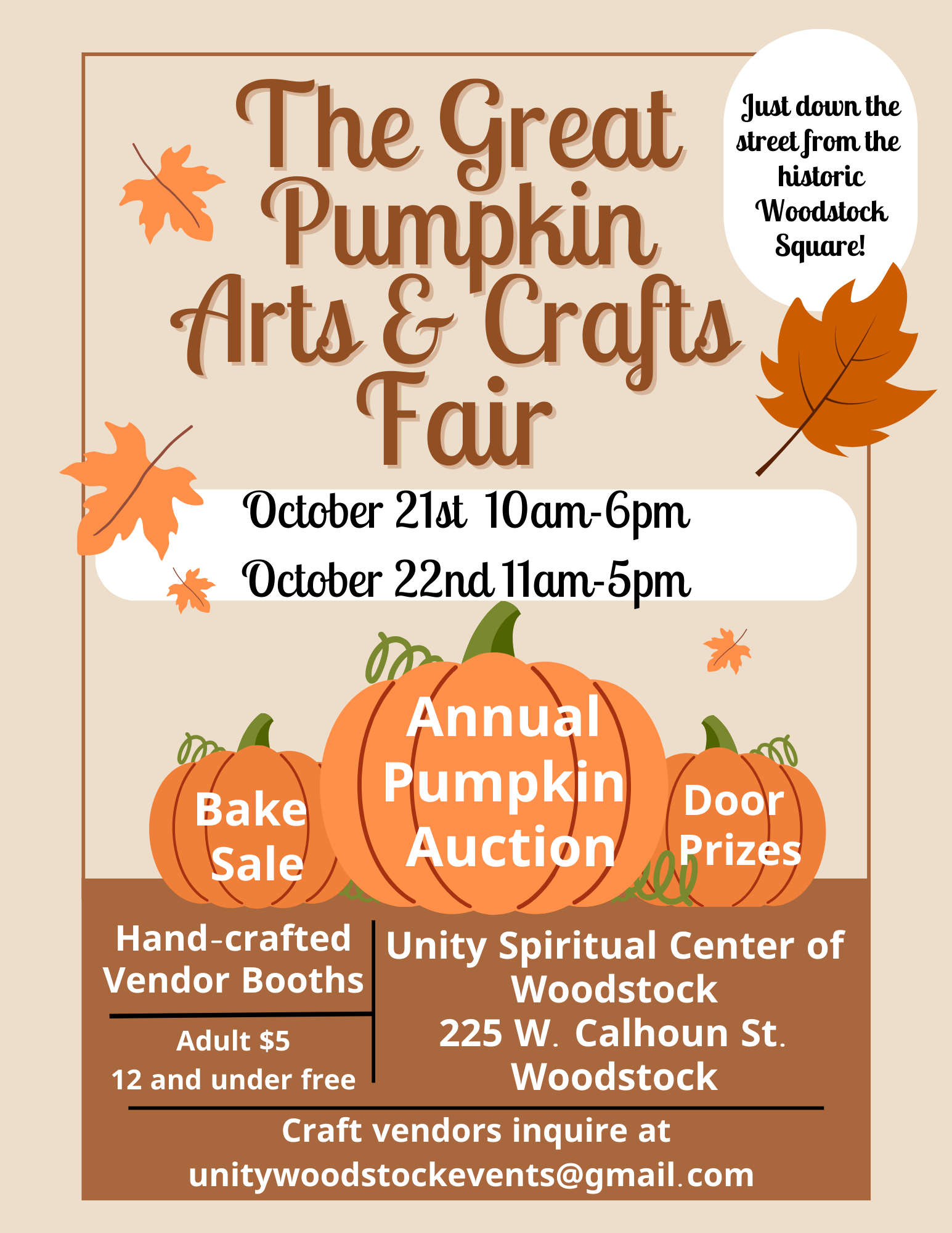 The Great Pumpkin Arts & Crafts Fair — McHenry County Living