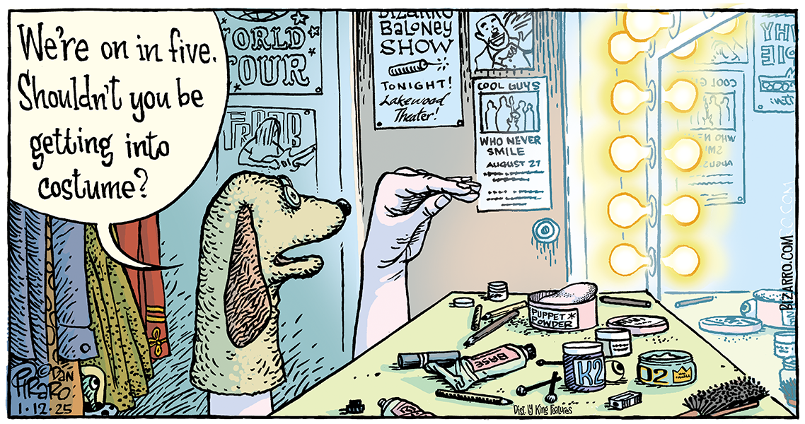 Artisanal Theater — Bizarro | Naked Cartoonist