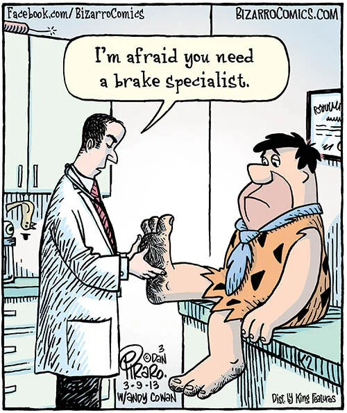 Fred Flintstone Feet