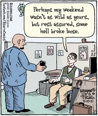 Puppy Perp — Bizarro | Naked Cartoonist