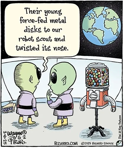 The Cat’s Away — Bizarro | Naked Cartoonist