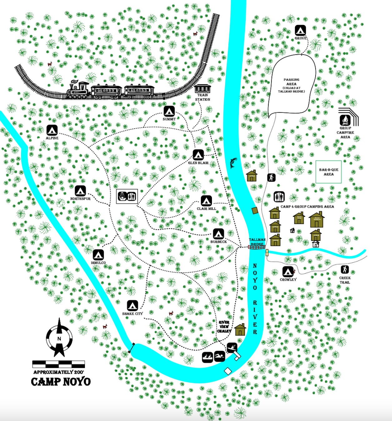 Camp Sites — Camp Noyo