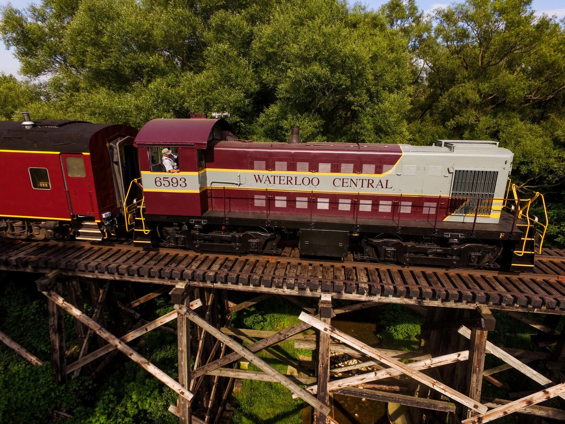 Waterloo Central Railway — St. Jacobs Village