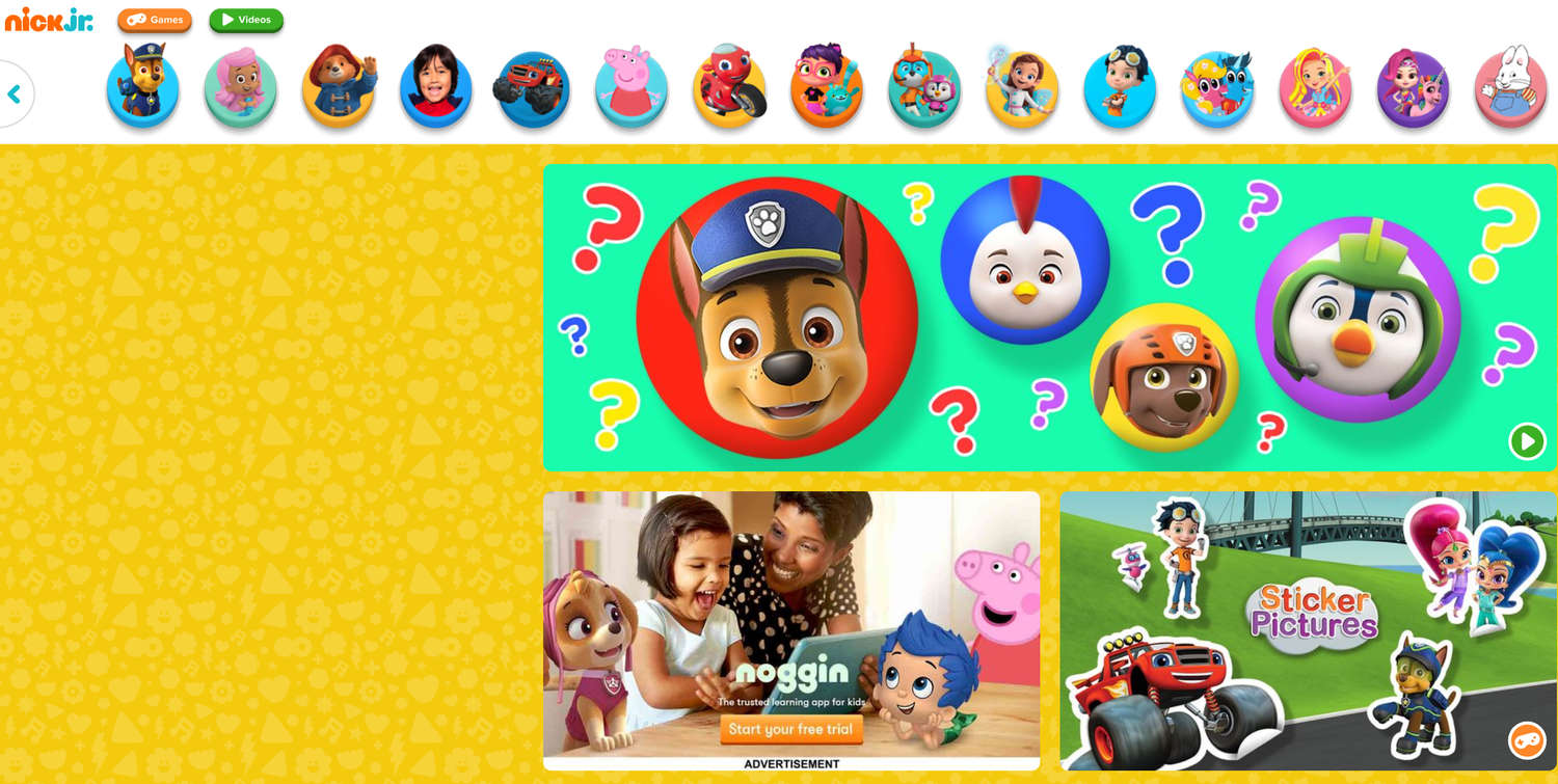 Disney Nick Jr Games