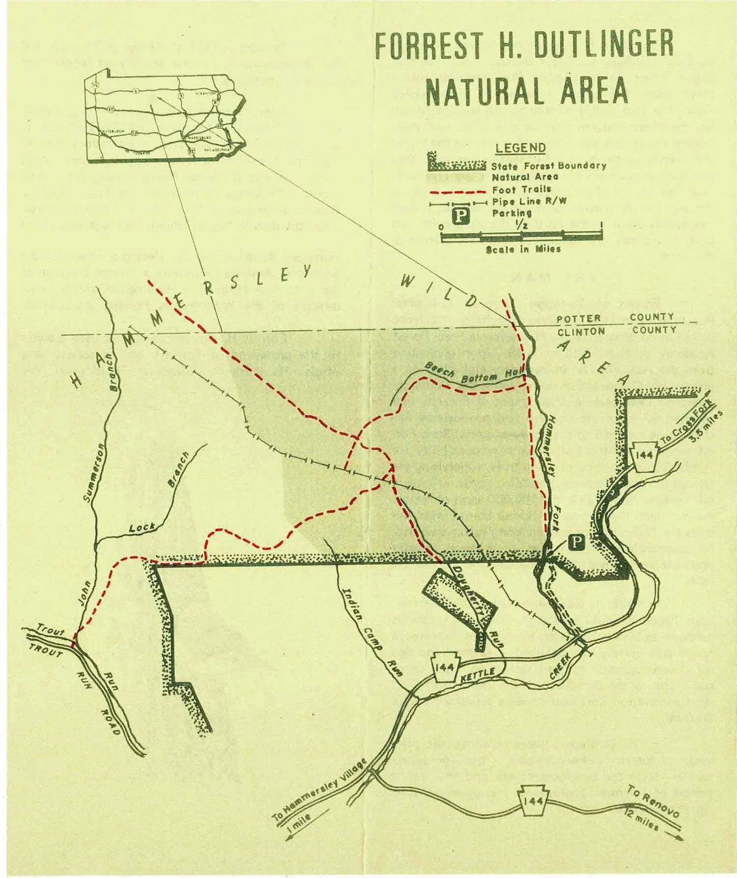 Forrest H. Dutlinger Natural Area — Old-Growth Forest Network