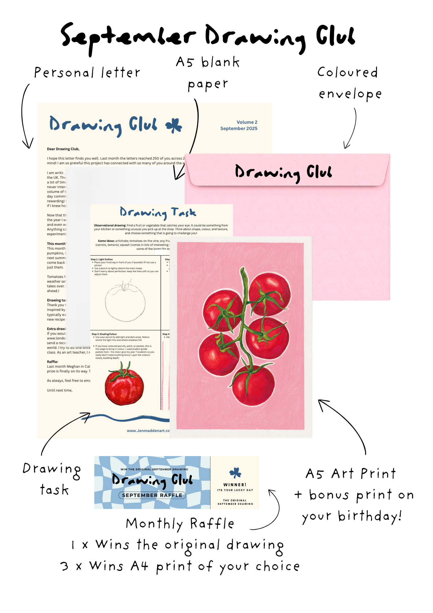 Drawing Club - International — Jen Madden Art