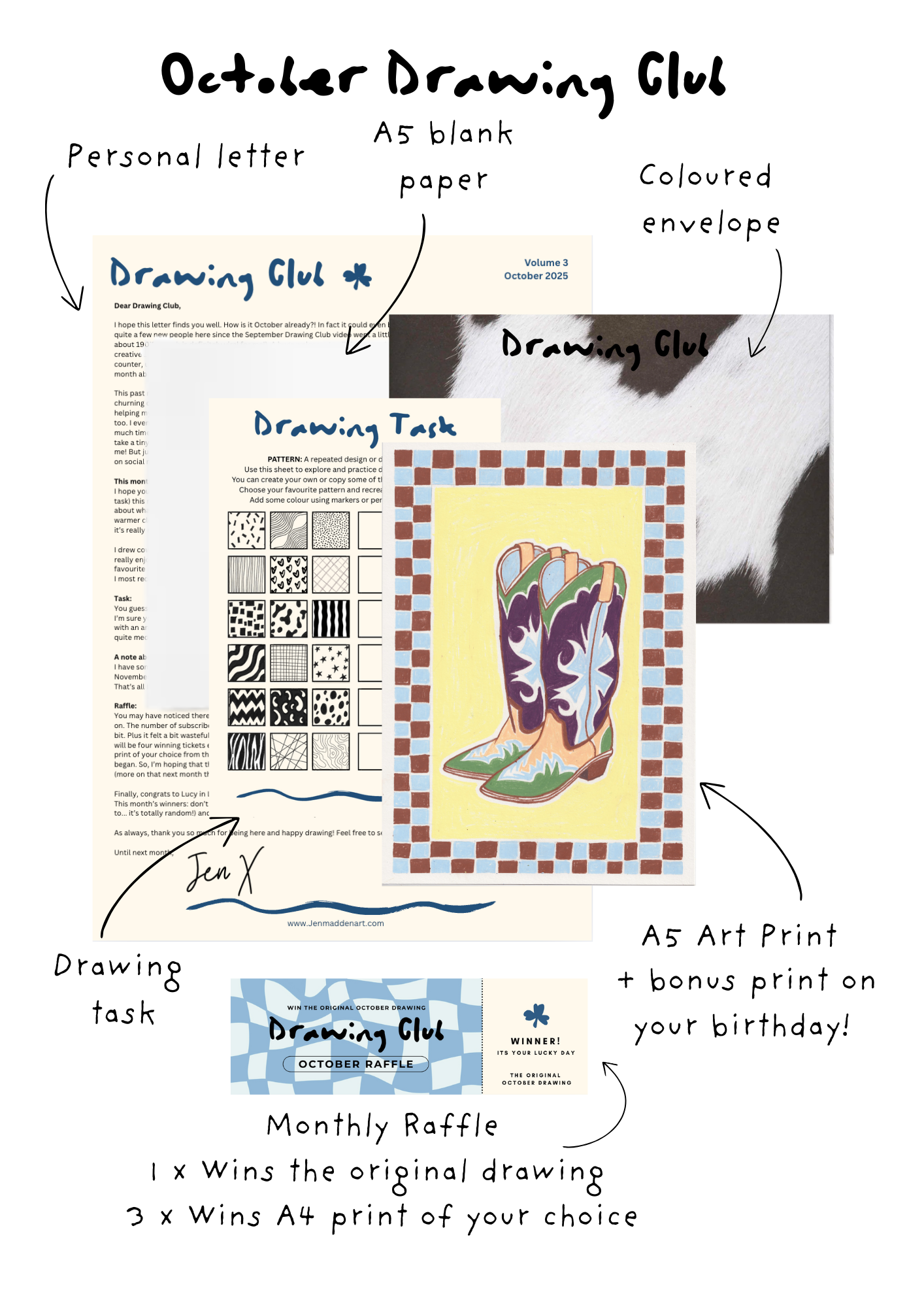 Drawing Club - International — Jen Madden Art