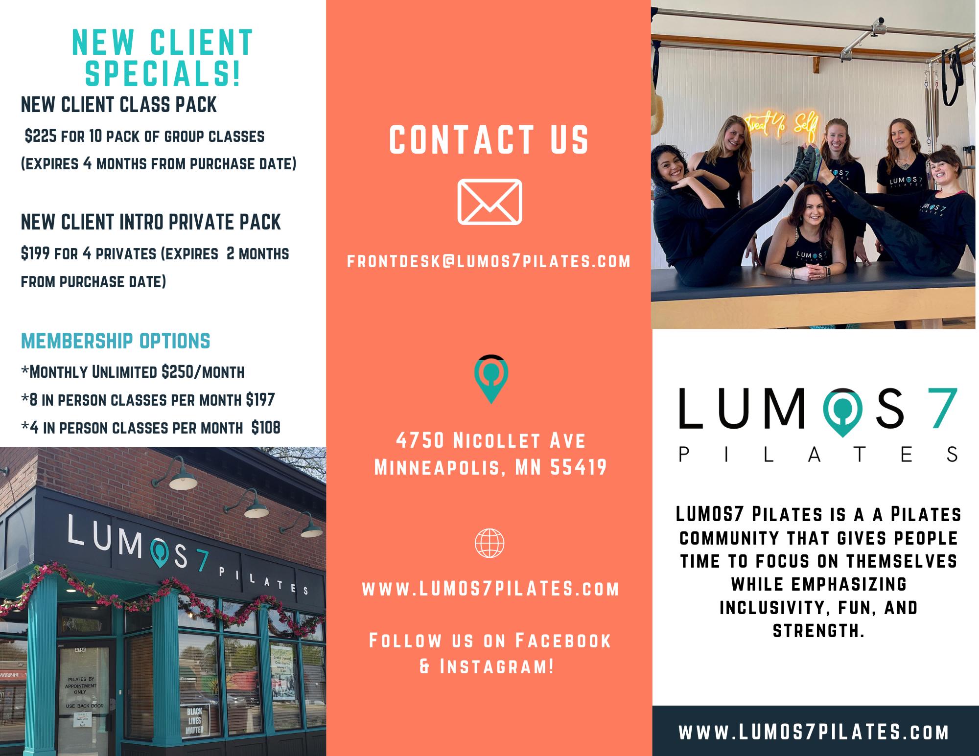 Services — Lumos 7 Pilates