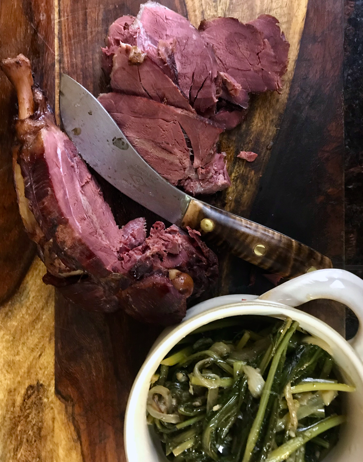 Honey-Brined Beaver Ham — Elevated Wild