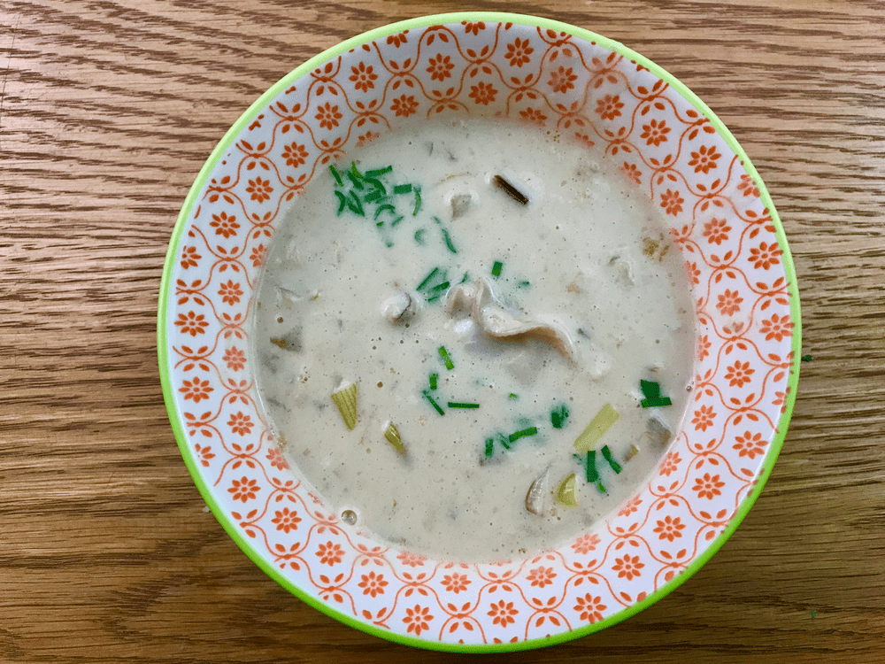 Oyster & Charred Leek Stew — Elevated Wild