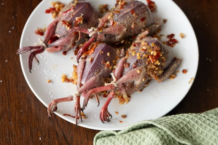 Spicy Szechuan Broiled Doves — Elevated Wild