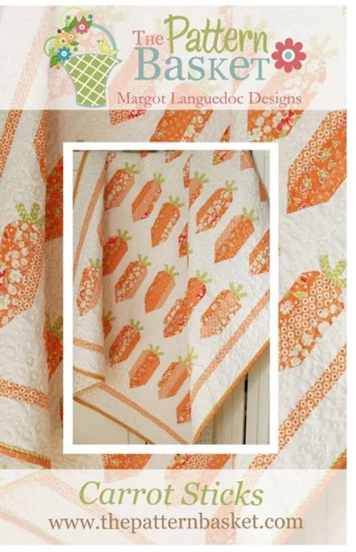 10 Carrot Quilt Patterns and Projects | Leila Gardunia Quilt Patterns