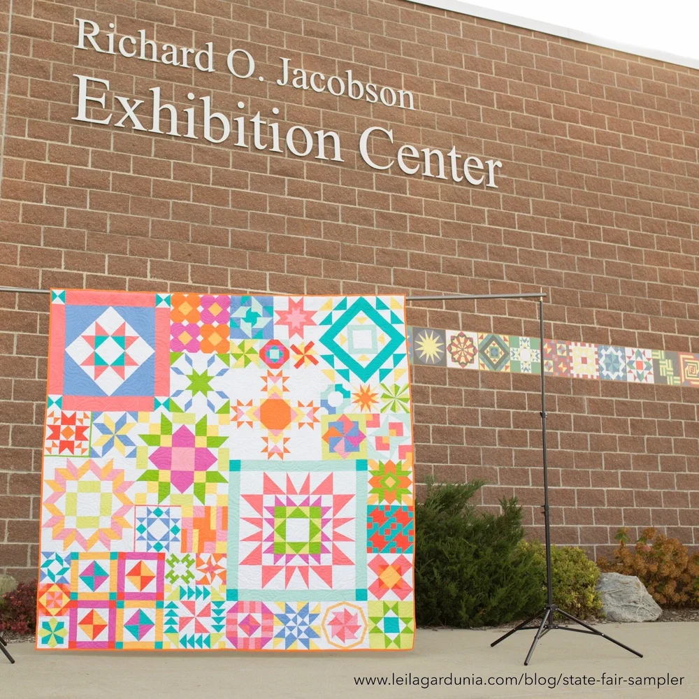 State Fair Sampler - 2020 Quilt Block of the Month | Leila Gardunia ...