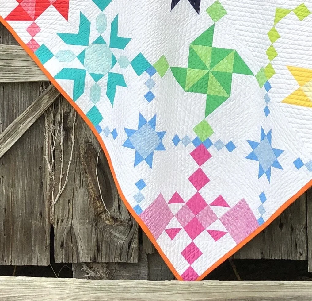 Patch Party Quilt - 2021 Block of the Month | Leila Gardunia Quilt Patterns