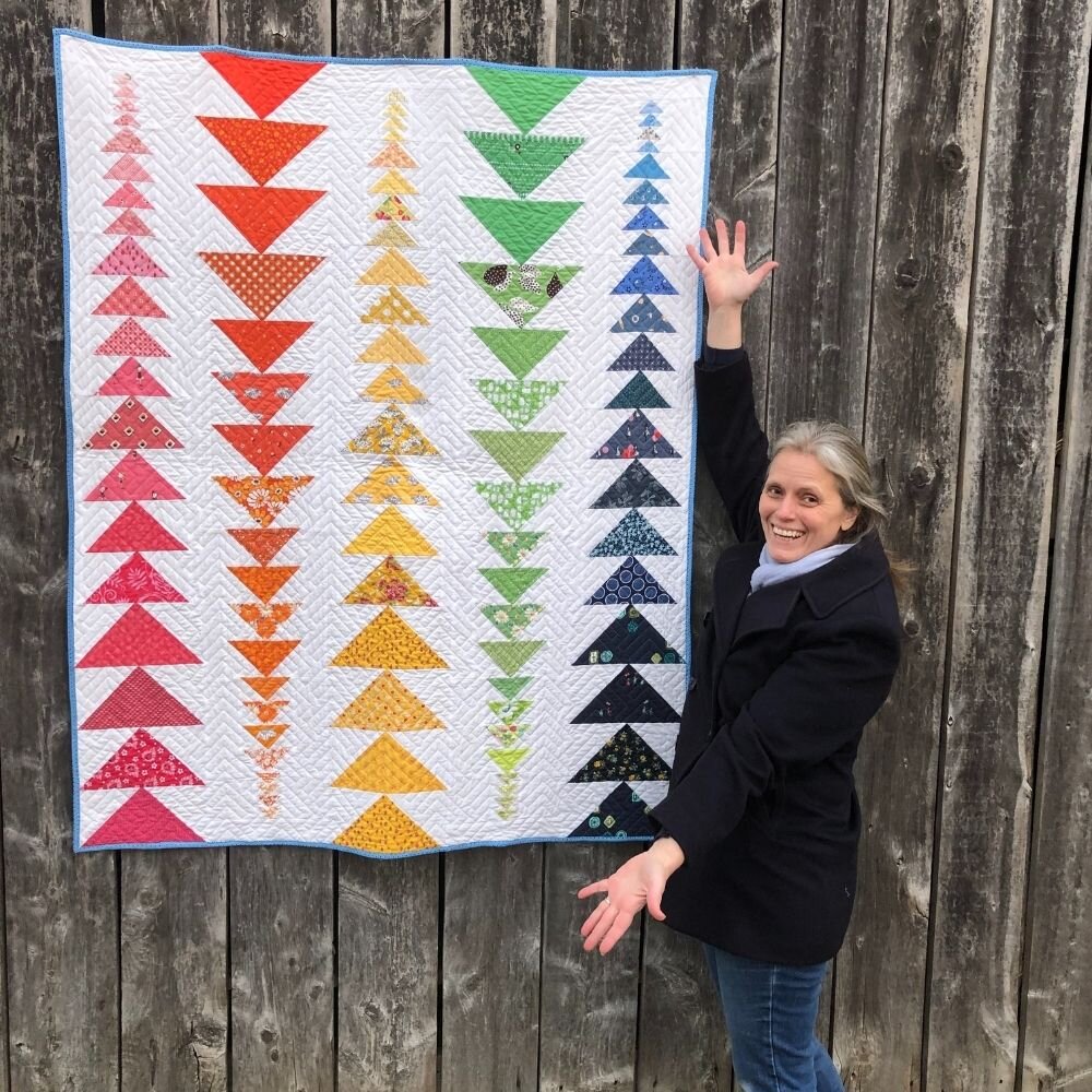 Hello, Geese! Quilt Pattern | Leila Gardunia Quilt Patterns