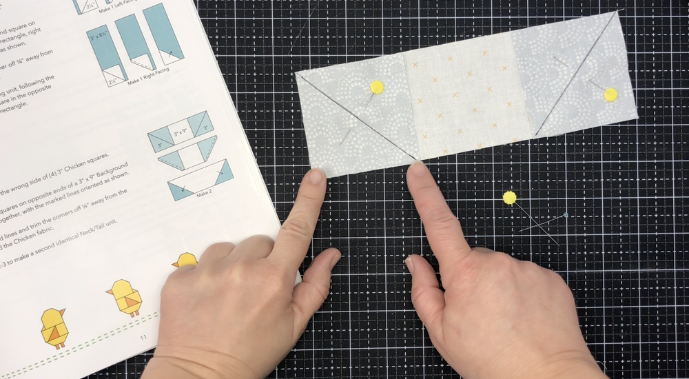 How to Stitch-and-Flip When Making a Quilt Block | Leila Gardunia Quilt ...