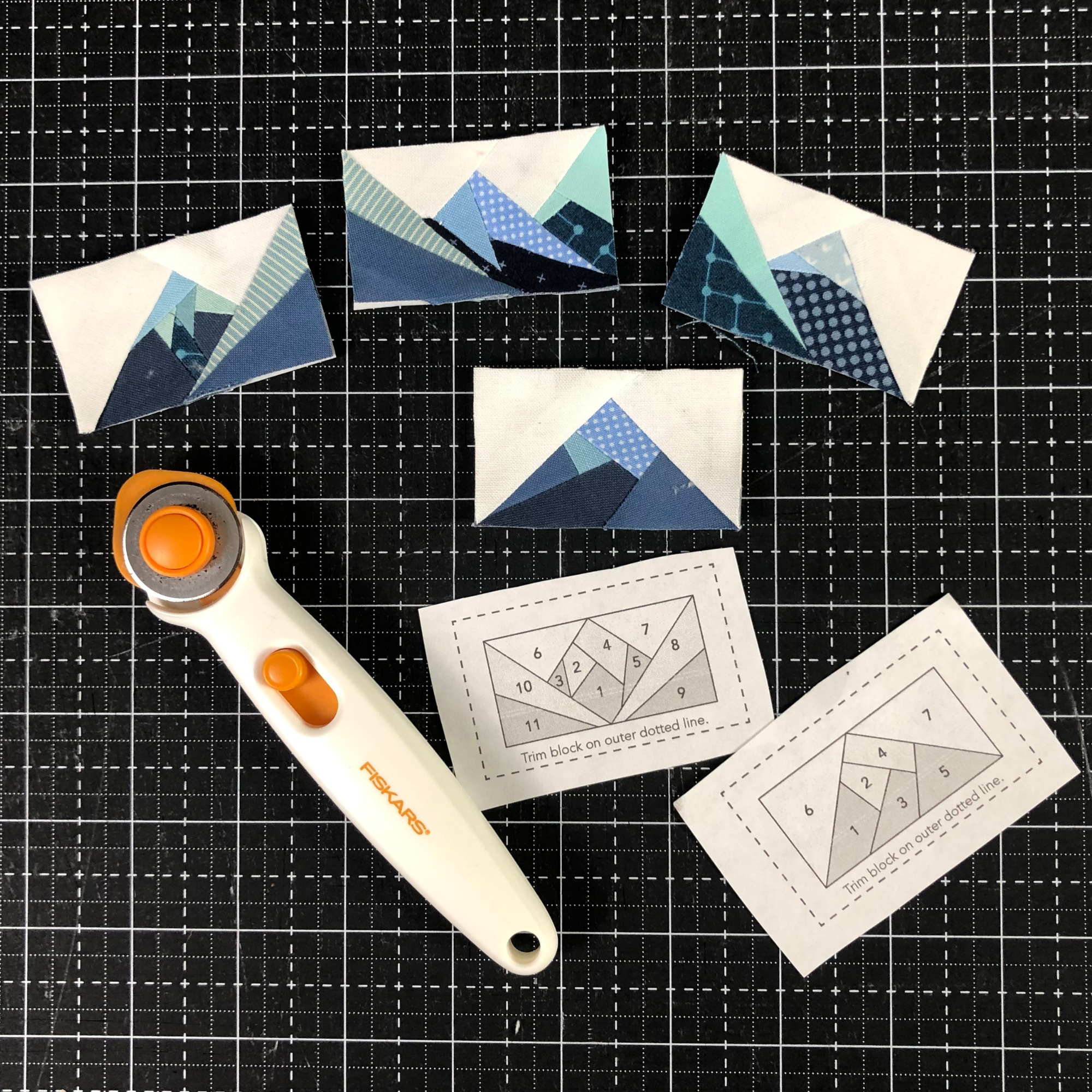 Scrappy Triangle Foundation Pad | 50 Different Pre-printed Foundations ...
