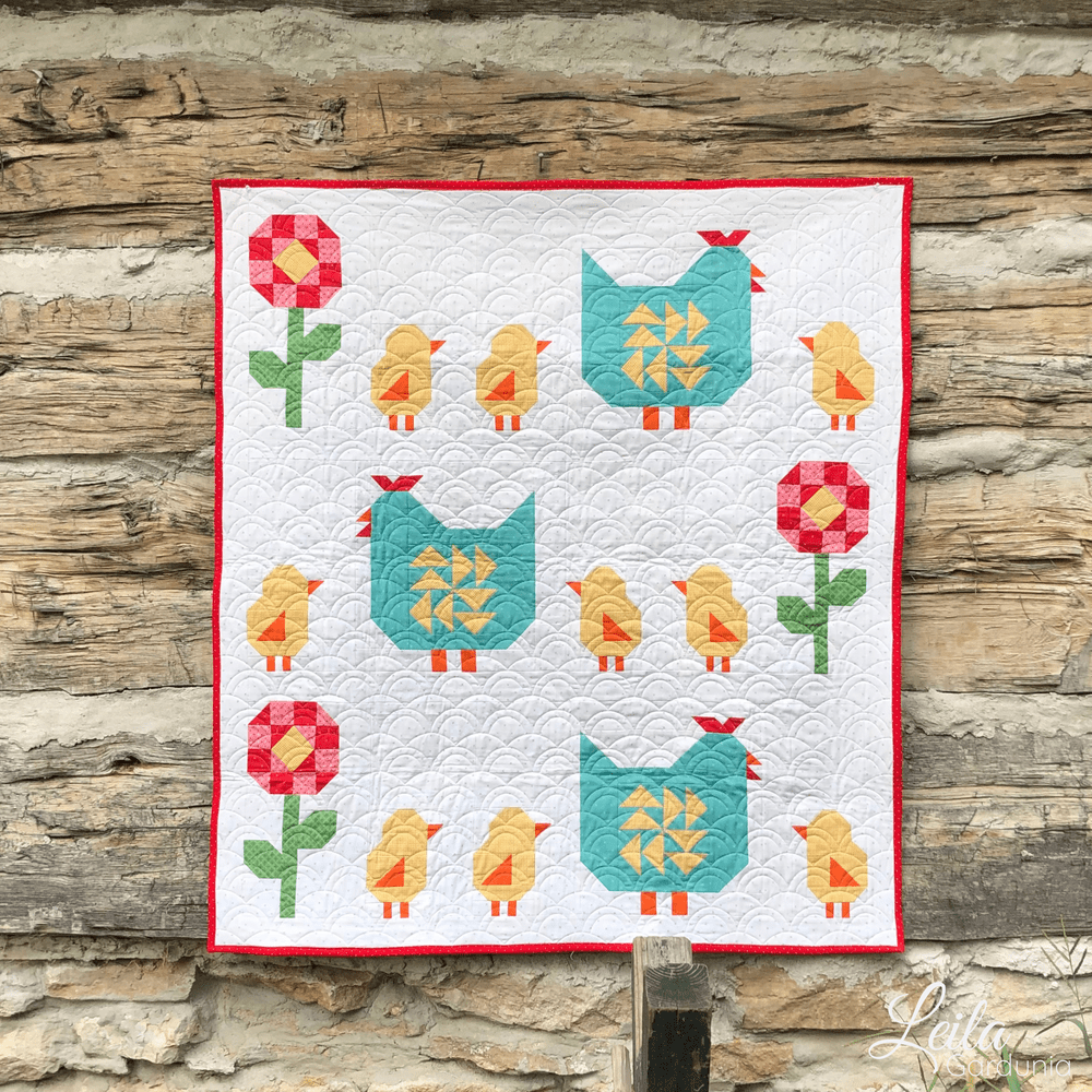 Print | Mirrored Diamonds - a Modern Foundation Paper-Pieced Quilt ...