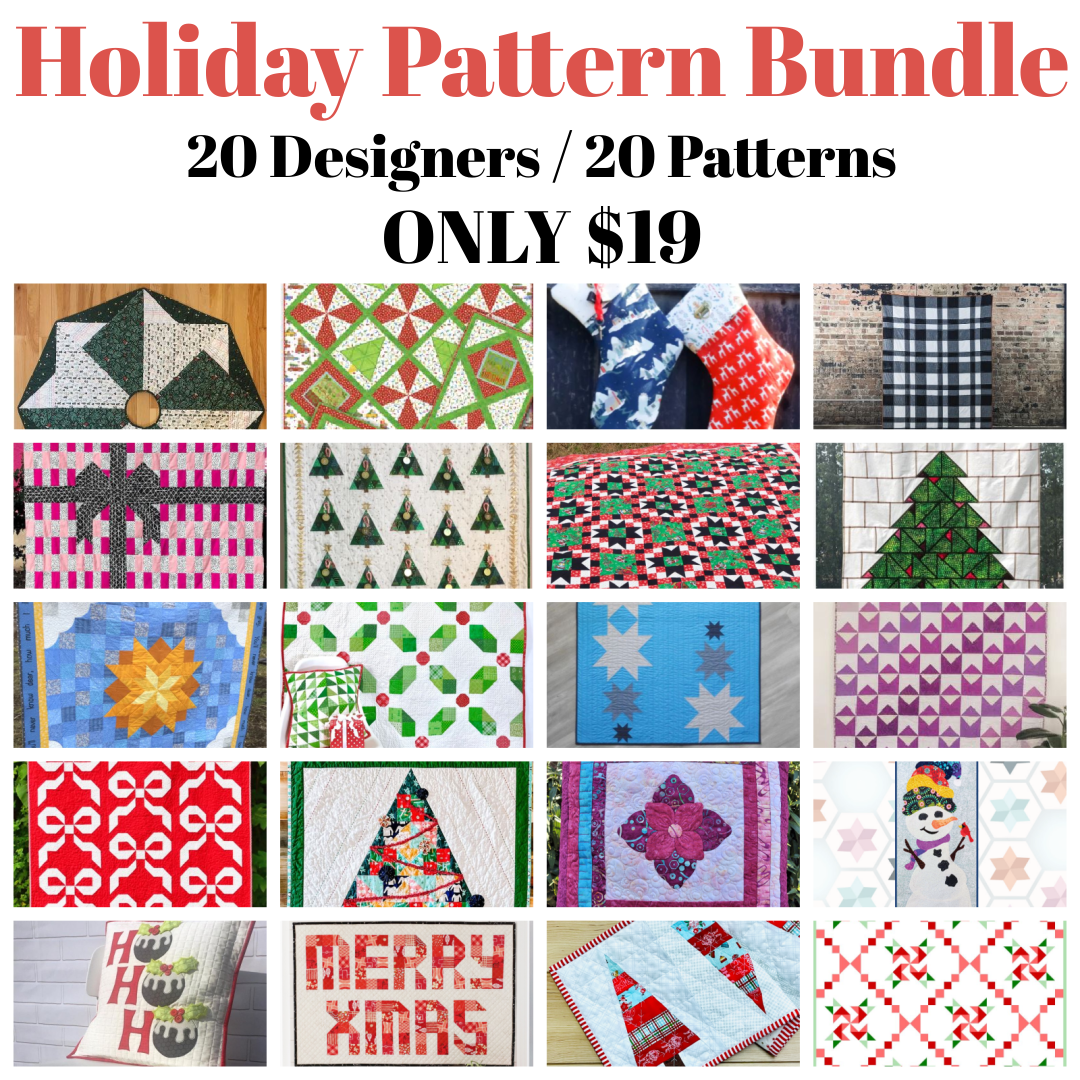Holiday Quilt Pattern Bundle | Leila Gardunia Quilt Patterns