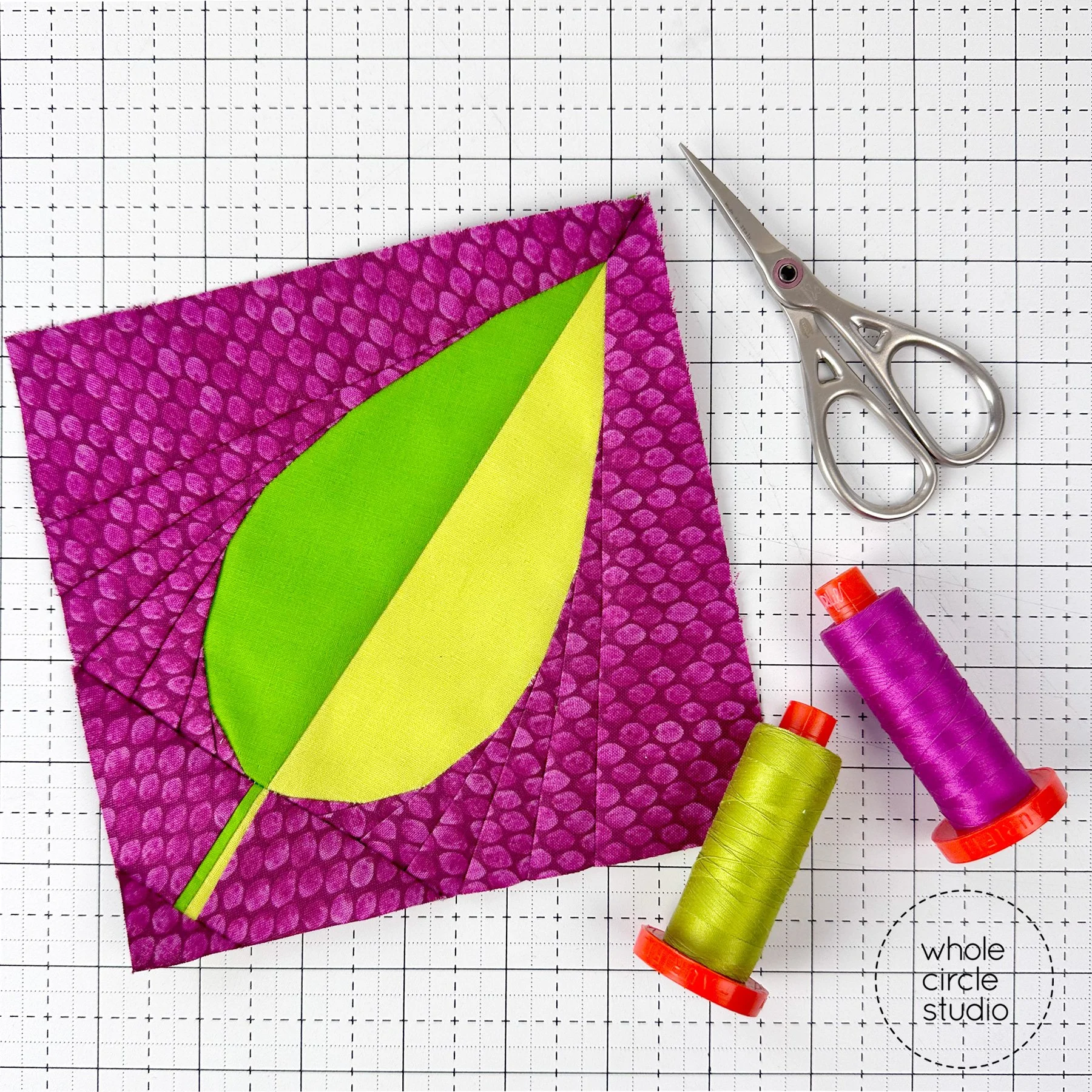 FPP QAL Blocks | Leila Gardunia Quilt Patterns