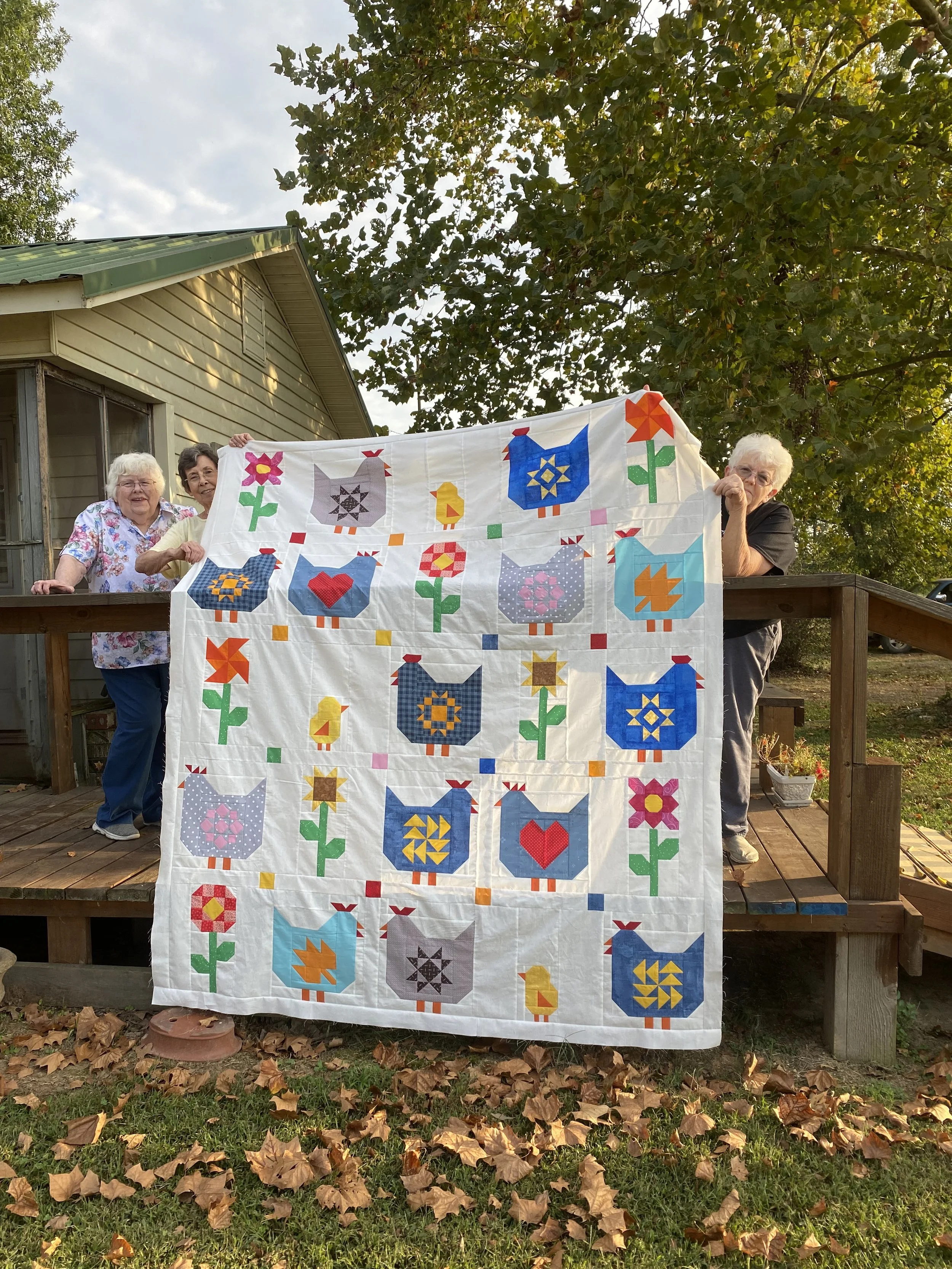 Quilty Chicks Round Up! | Leila Gardunia Quilt Patterns