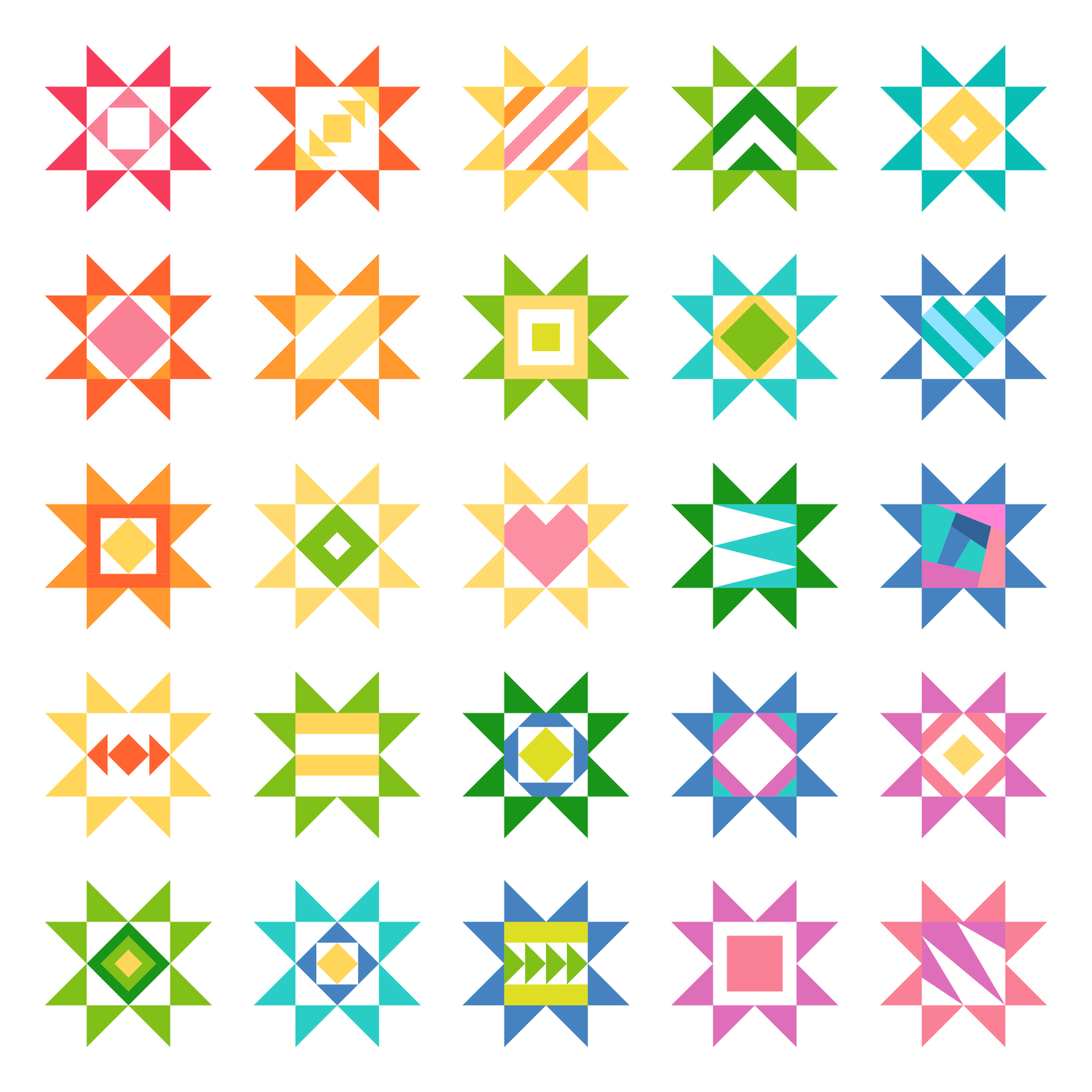 How to Foundation Paper Piece Scrappy Stars | Leila Gardunia Quilt Patterns